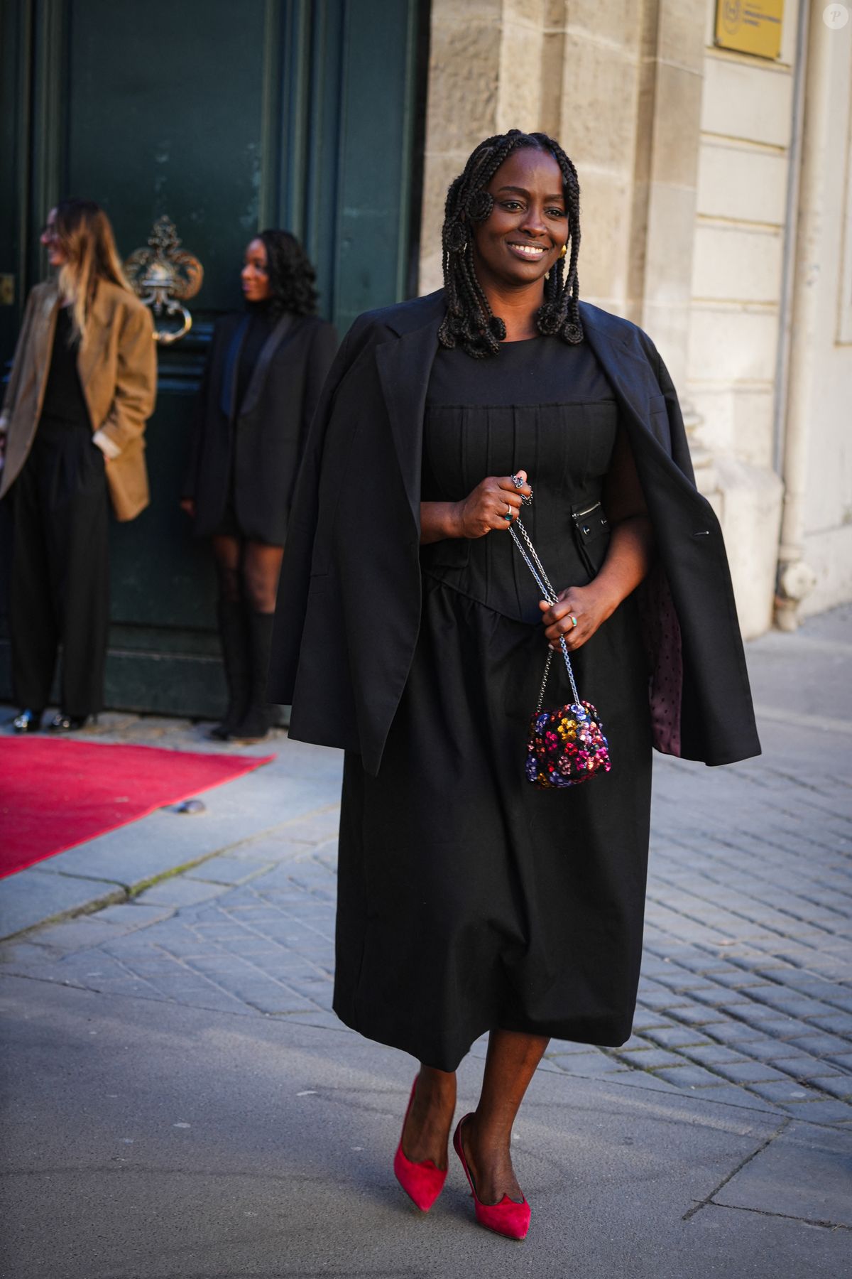 Photo : Aissa Maiga attends La Rose Vivier as part of Paris Fashion ...