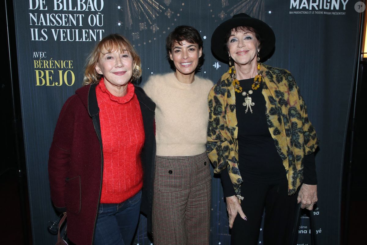 Photo : Exclusif - Marie-Anne Chazel, Bérénice Bejo et Anny Duperey - Cocktail à l'issue de la ...