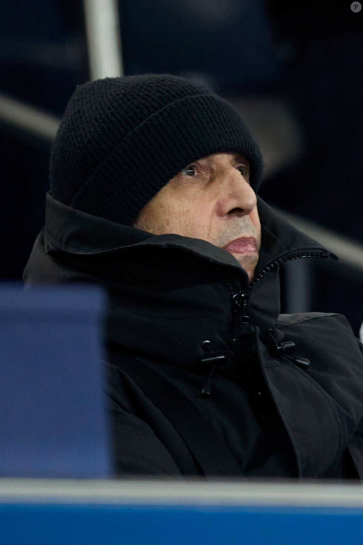 Photo : Julien Clerc et son fils Léonard dans les tribunes lors du ...