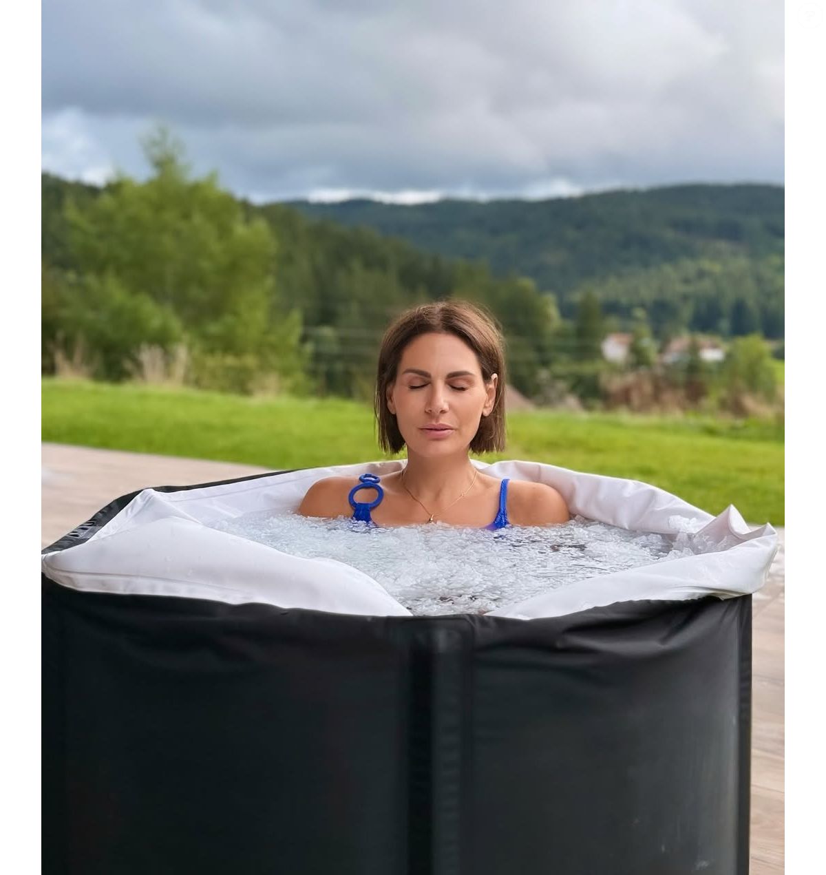 Photo : Laëtitia Bléger présente sa méthode sur Instagram. - Purepeople
