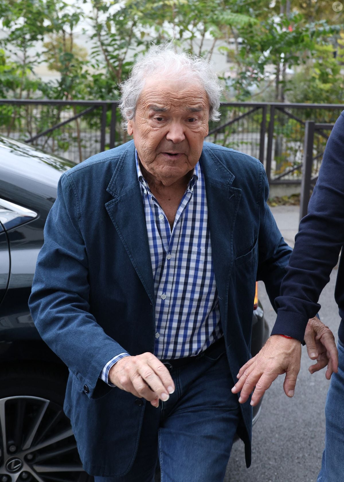 Photo : Pierre Perret - Arrivées lors de l'enregistrement de l'émission ...