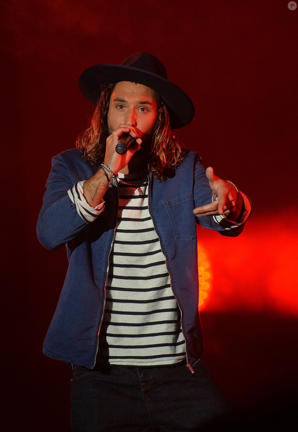 Photo : Fréro Delavega (Jérémy Frérot) lors de leur dernier concert ...