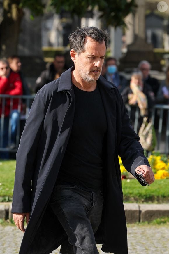 Photo : Samuel Torres Bianconi aux arrivées des obsèques d'Emilie ...