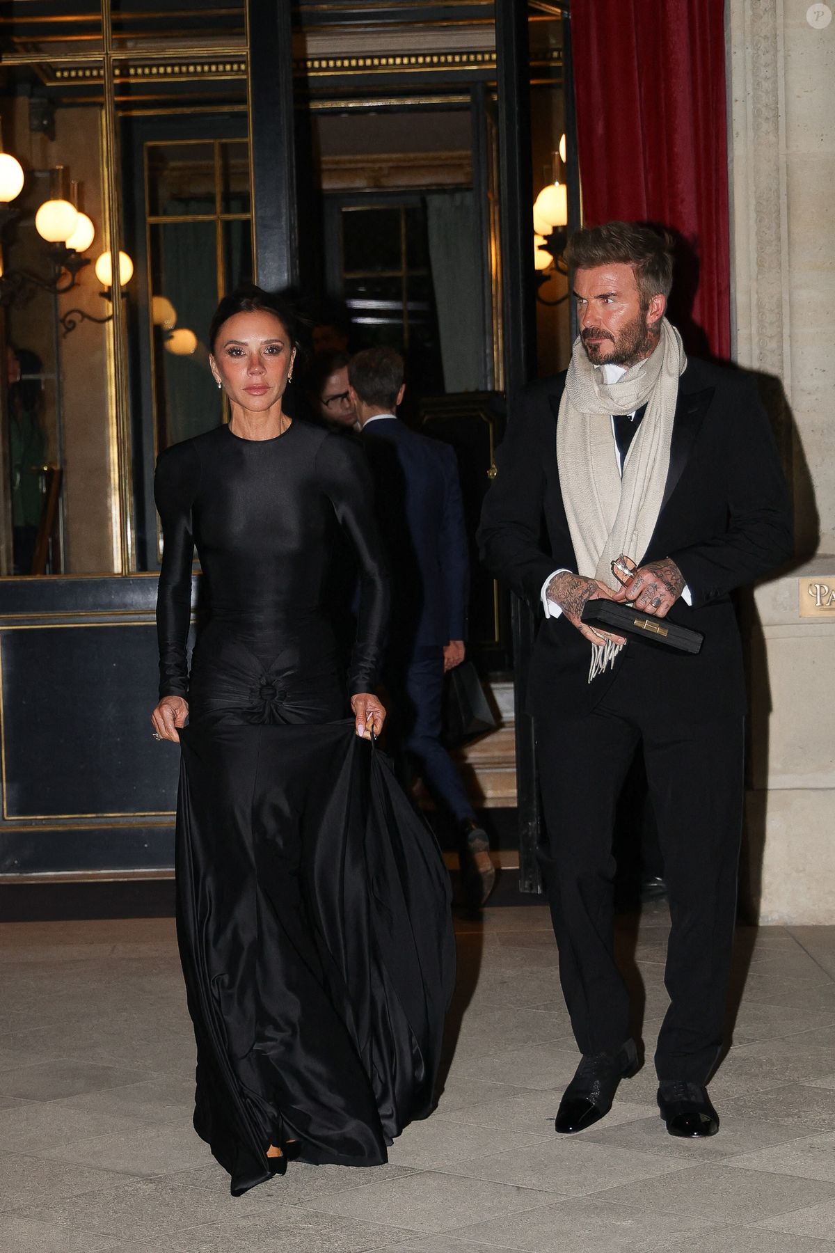Photo : Les icônes de la mode Victoria et David Beckham sont vus ...
