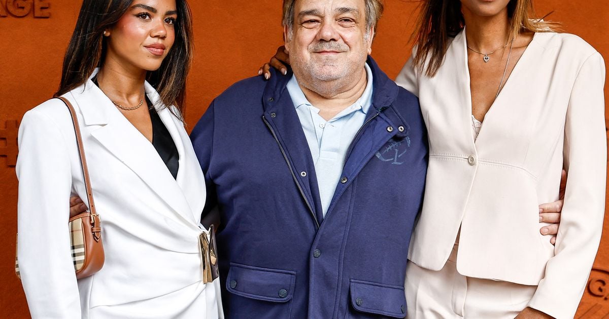Didier Bourdon accompagné de sa femme Marie-Sandra et leur fille, Lorie ...