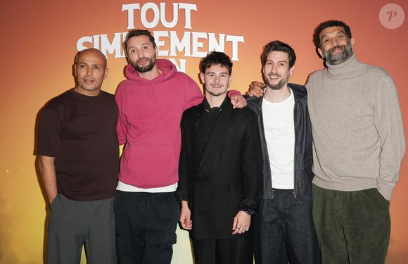 Photo : Eric Judor, Boris, Adrien Gabeulet, Mathieu Vieillard et Ramzy ...