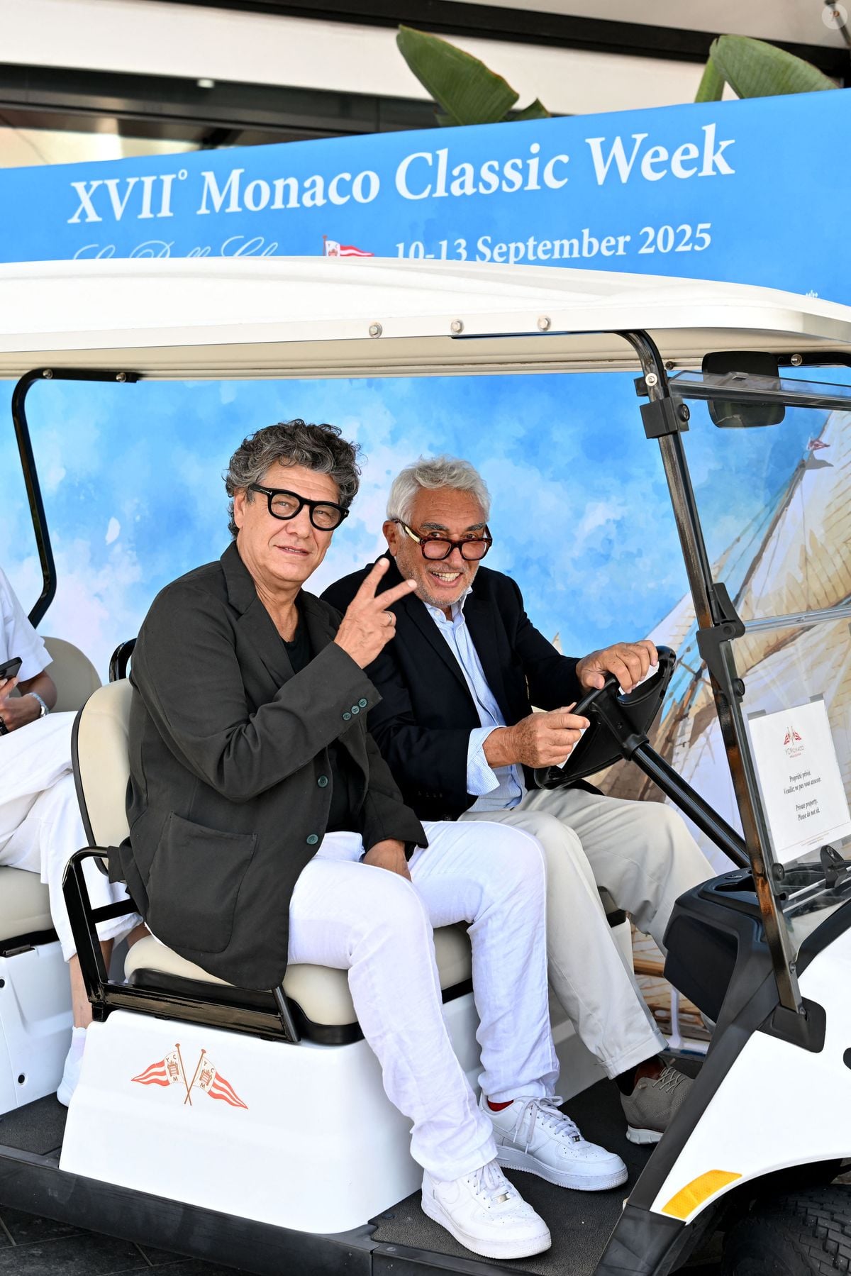Photo : Marc Lavoine et Bernard d’Alessandri - Adriana Karembeu, le ...
