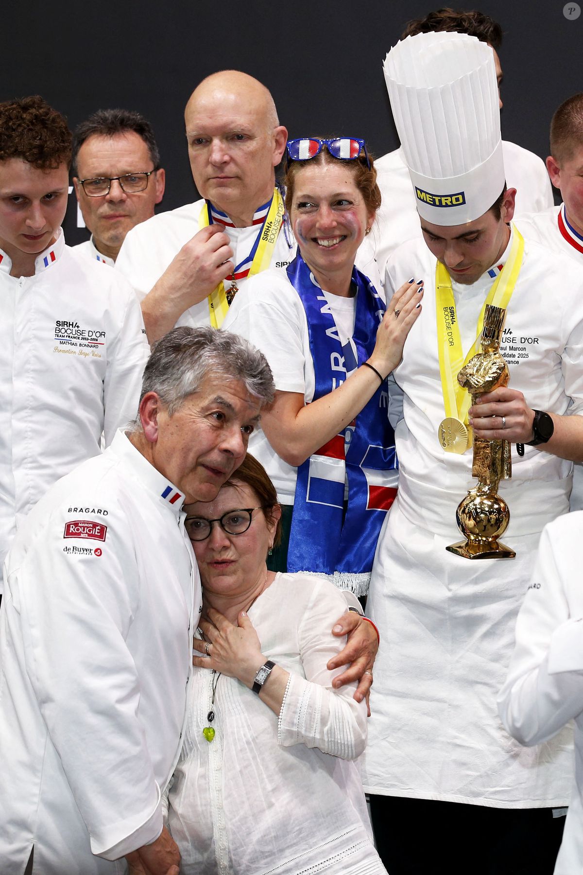 Photo : Le chef Français Paul Marcon avec sa compagne Noemie Alexanian ...