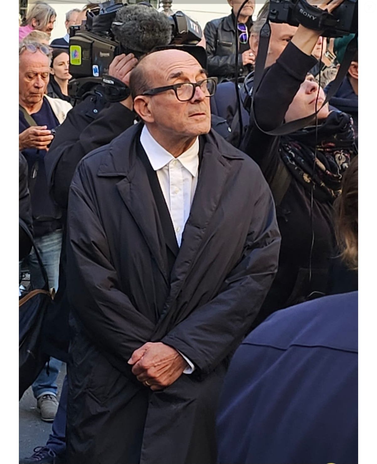 Photo : Patrick Cristaldi (fils de Claudia Cardinale) à la sortie des ...