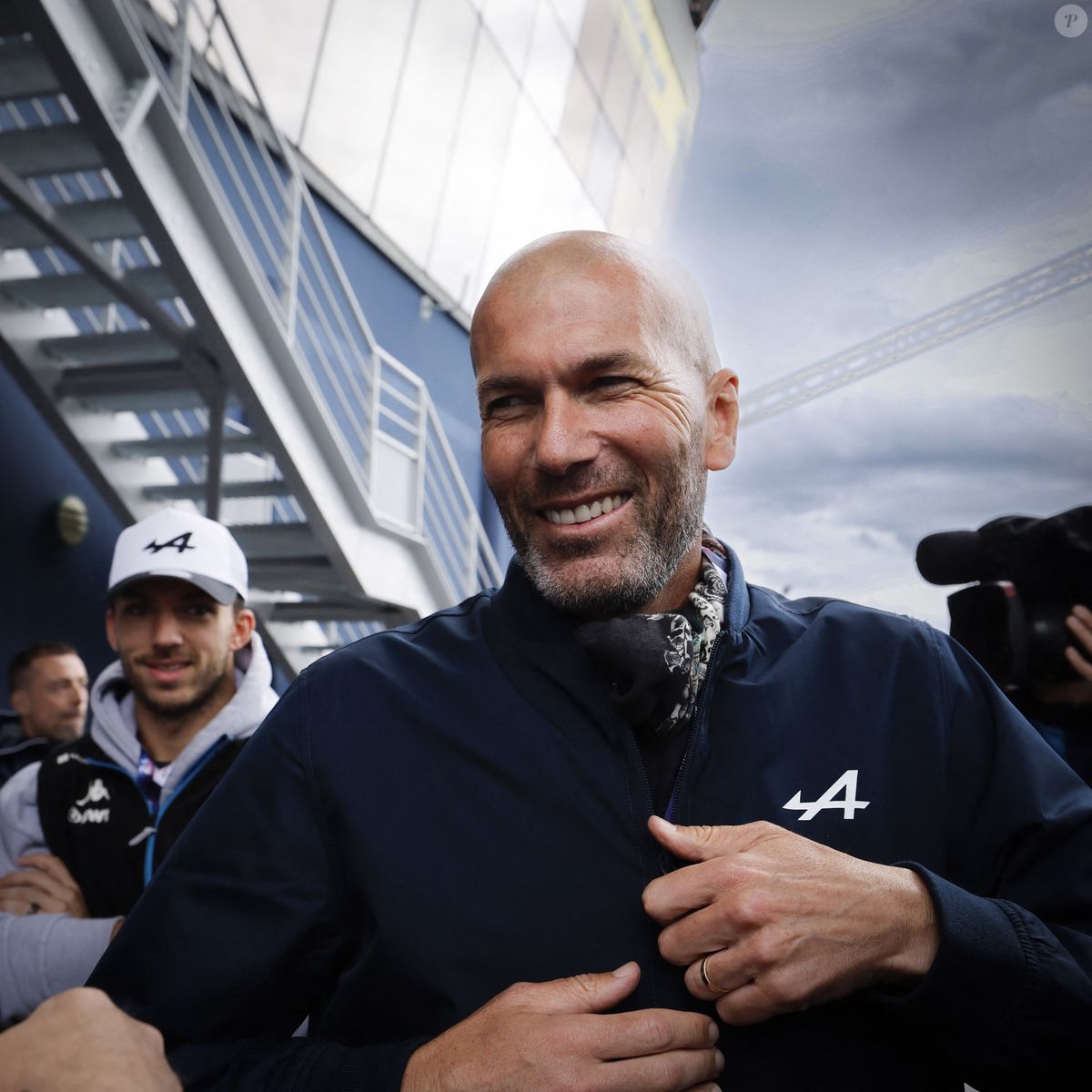 Photo : Zinedine Zidane a célébré les 27 ans de la première victoire des Bleus en Coupe du monde ...