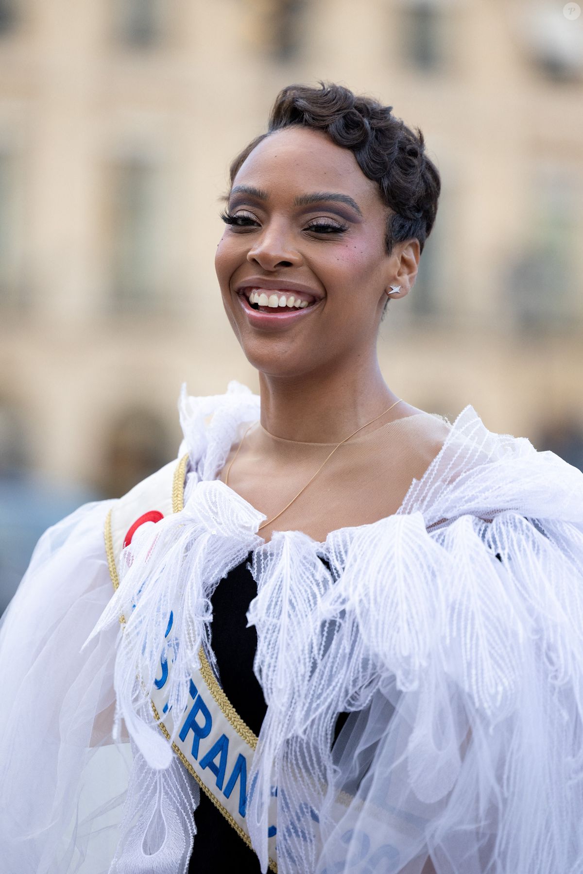 Photo : Angélique Angarni-Filopon (Miss France 2025) - Célébrités au ...