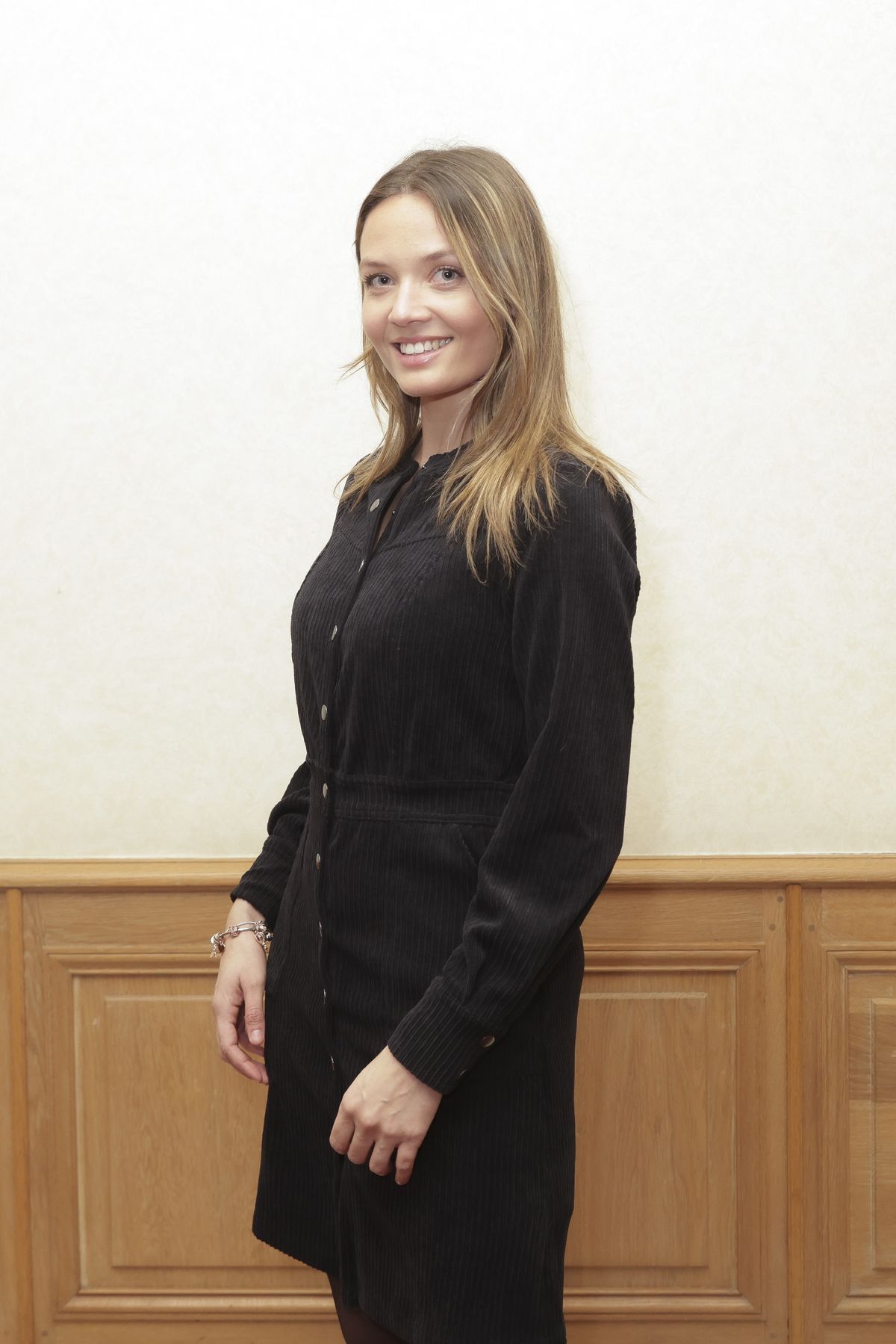 Photo : Exclusif - Gennifer Demey lors de la conférence de presse "Défi ...