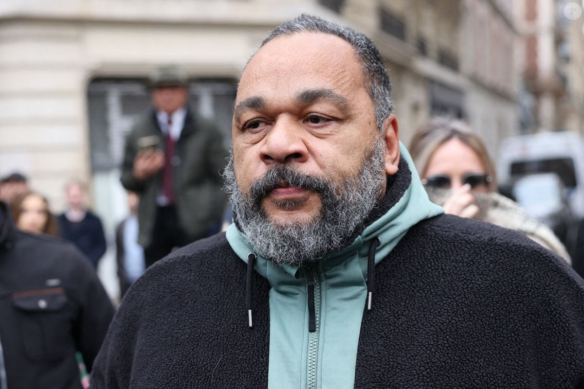 Photo : Dieudonné M'Bala M'Bala - Arrivées à l'hommage à Jean-Marie Le Pen en l’église Notre ...