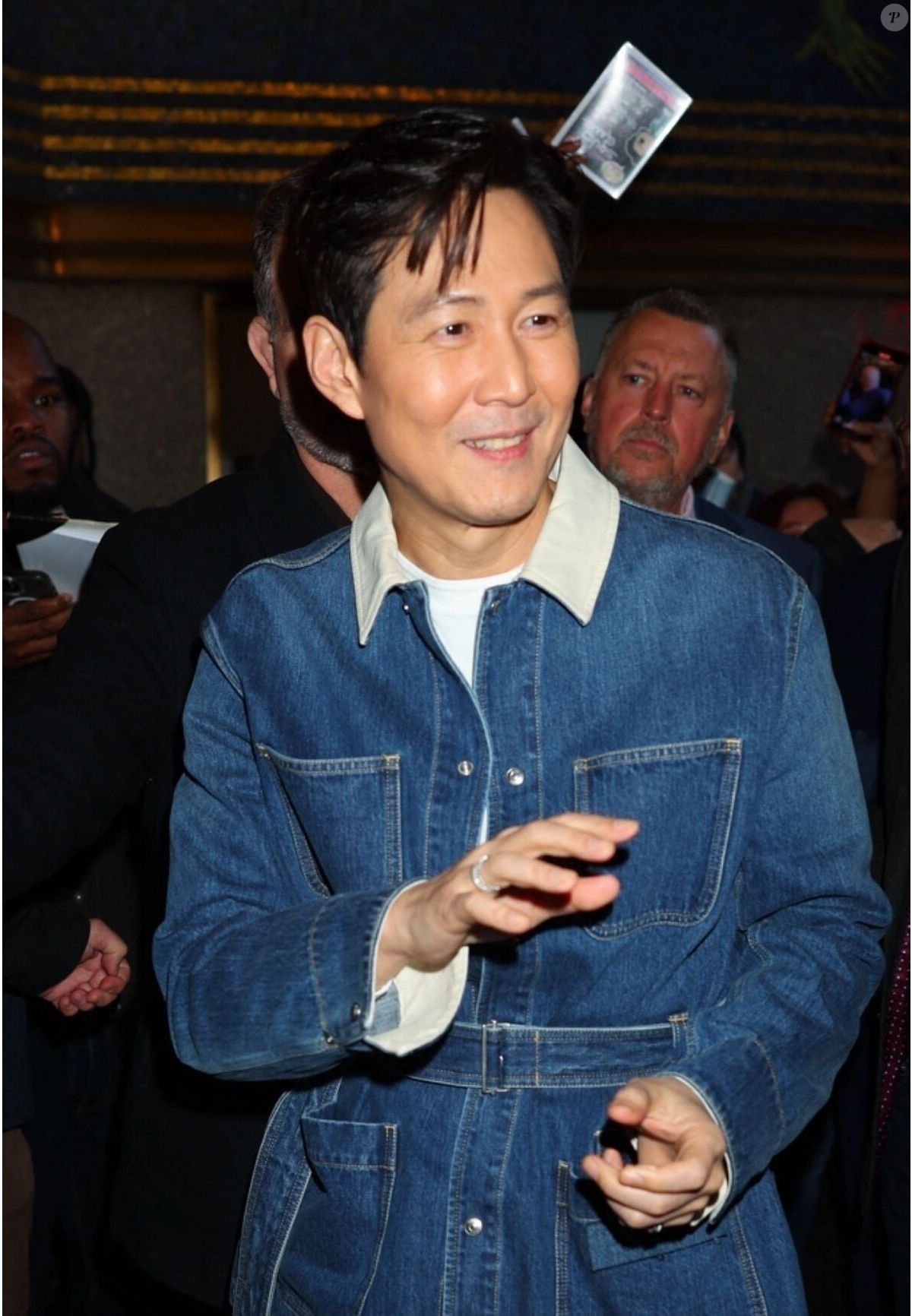 Photo : Lee Jung-jae à New York chez Jimmy Fallon - Purepeople