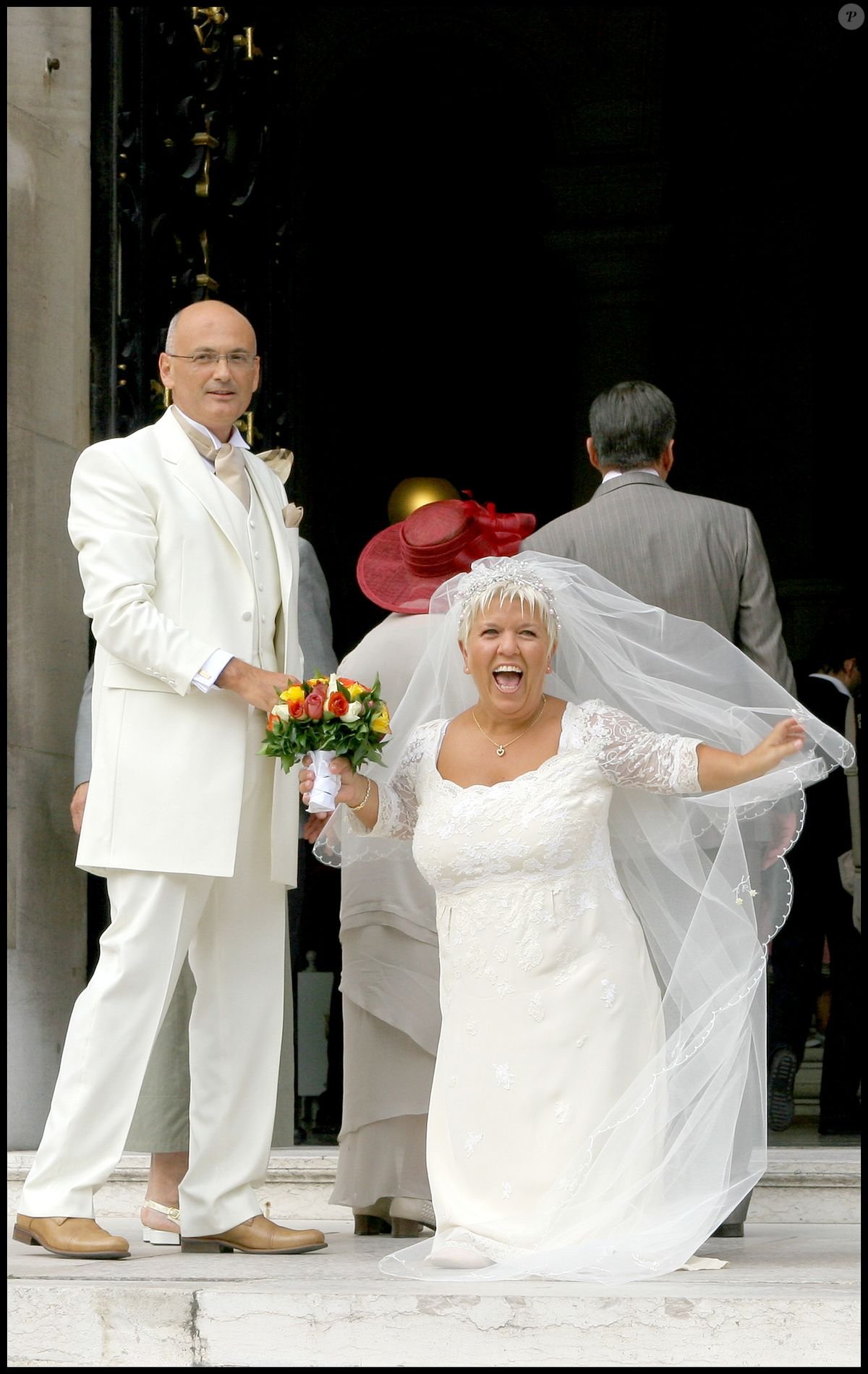 Photo : Archive - Mariage de Mimie Mathy et Benoist Gérard à la mairie ...