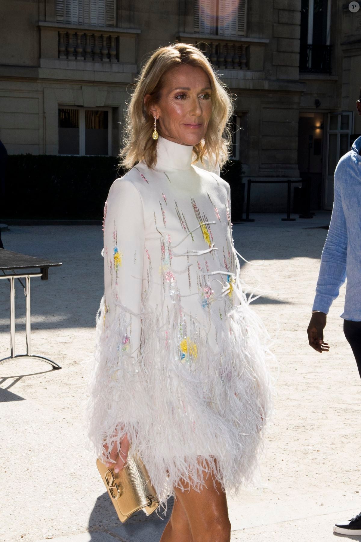 Photo : Celine Dion - Arrivées au défilé de mode Haute-Couture automne ...