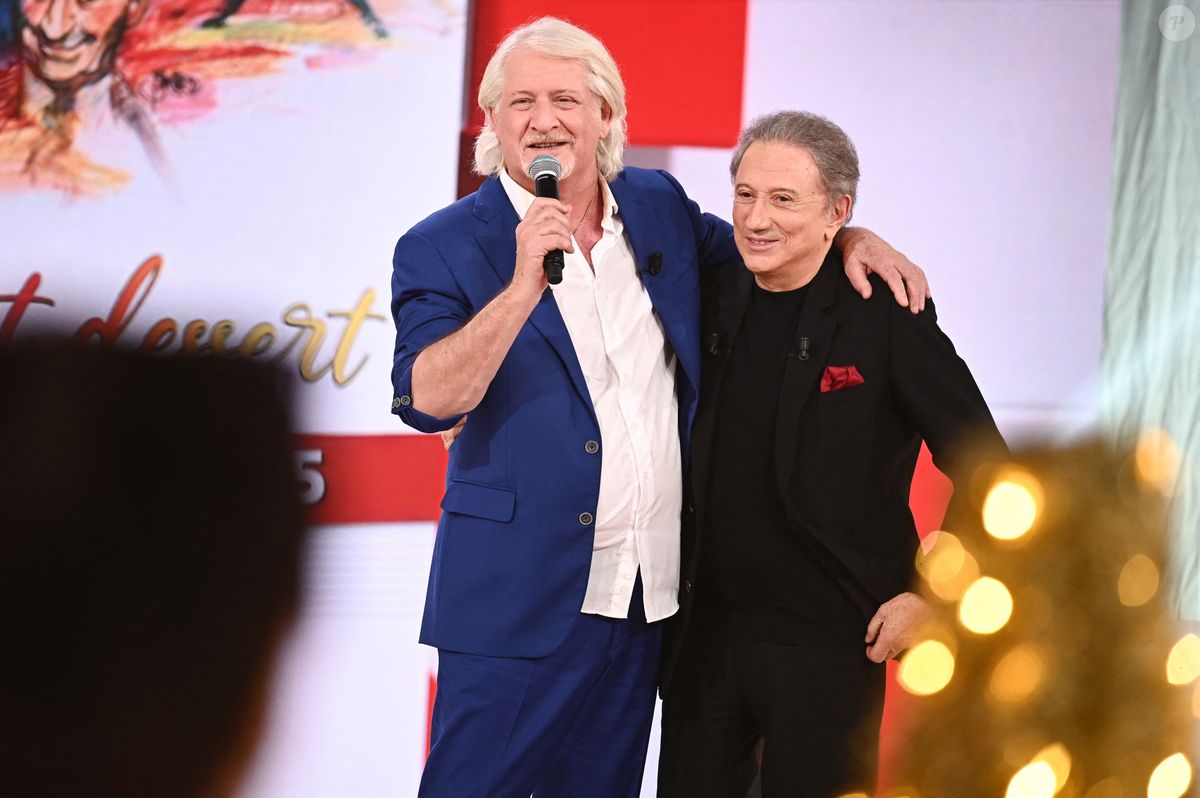 Photo : Exclusif - Patrick Sébastien et Michel Drucker - Enregistrement ...