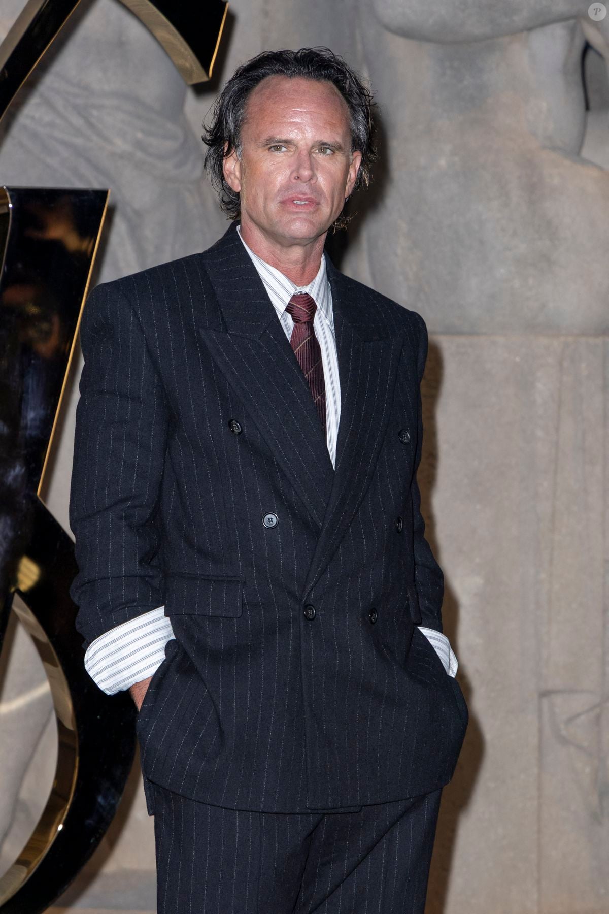 Photo : Walton Goggins – Photocall du Défilé de mode Saint Laurent ...