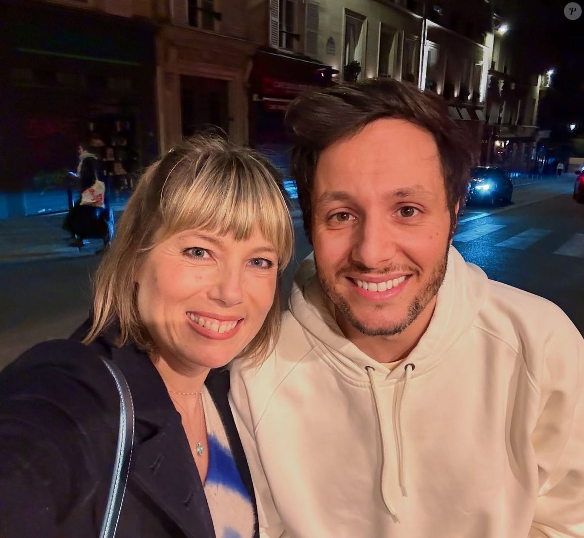 Photo : Mélanie Page a partagé une photo avec Vianney après la ...