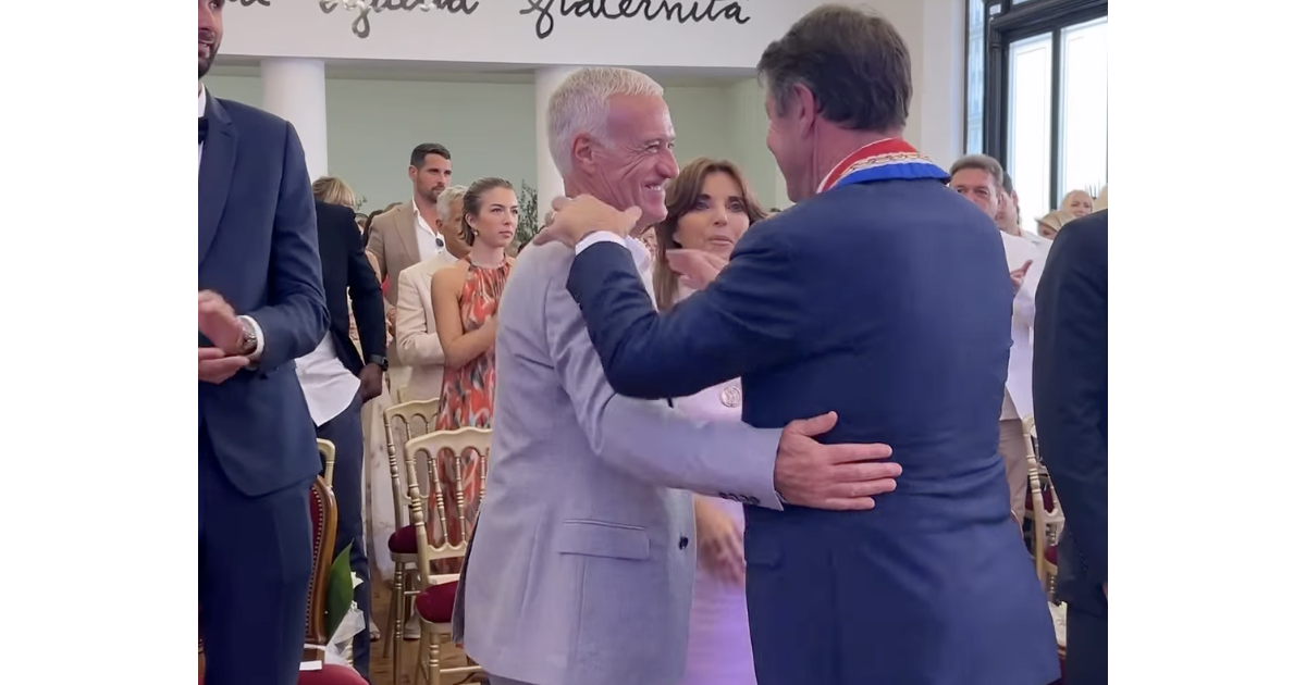 Didier Deschamps s'est lâché au mariage de son fils Dylan : le ...