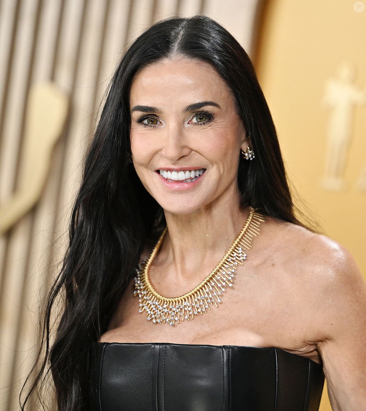 Photo : Demi Moore - Photocall de la 31ème édition des SAG Awards ...
