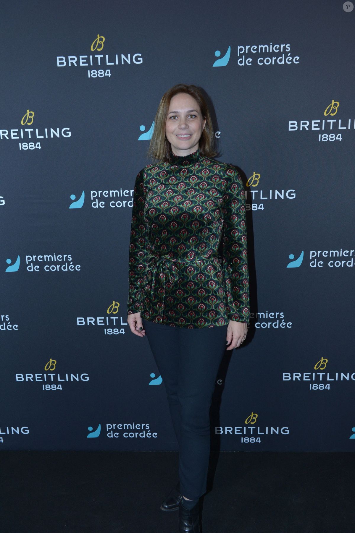 Photo : Nathalie Péchalat (nouvelle présidente de l'association "Premiers de Cordée") - Dîner de ...