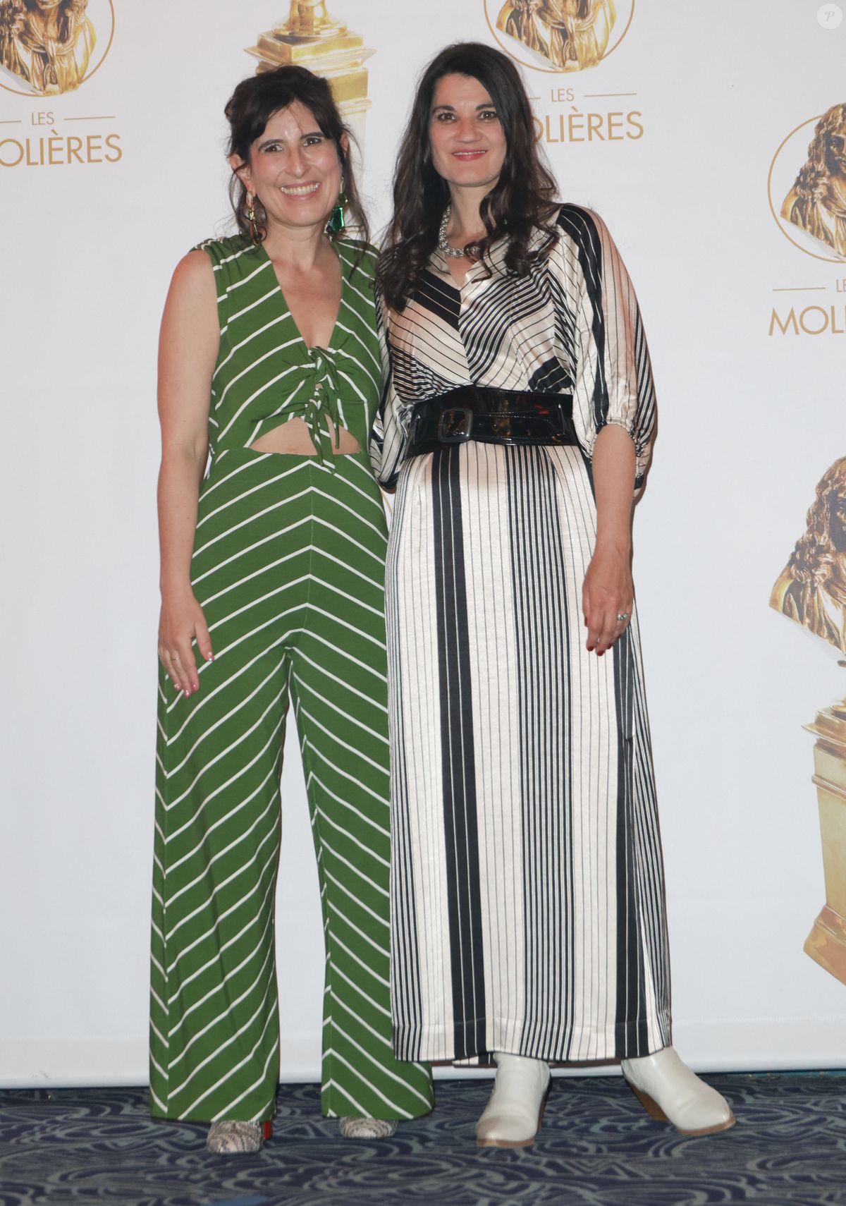Photo : Justine Heynemann, Rachel Arditi - 36ème cérémonie des Molières ...
