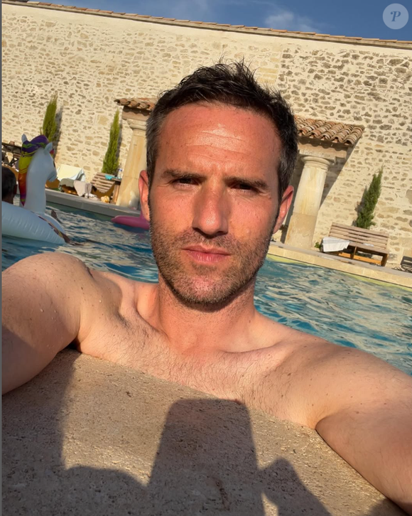 Photo : Marc Hay dans la Drome, août 2024, Instagram - Purepeople