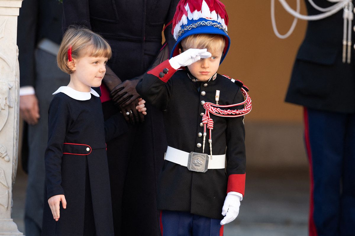 Photo : Couronne Le Prince Jacques de Monaco et la Princesse Gabriella ...