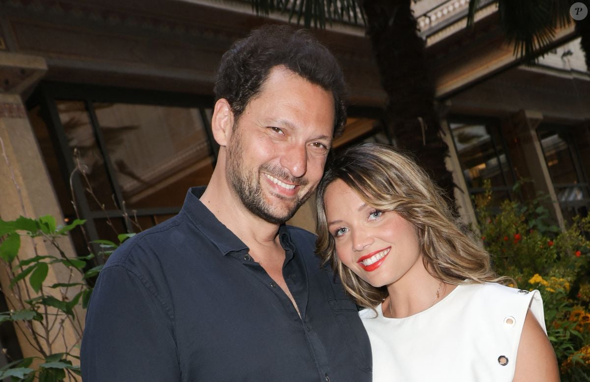 Photo : Exclusif - Éric Antoine et sa compagne Gennifer Demey lors de l ...