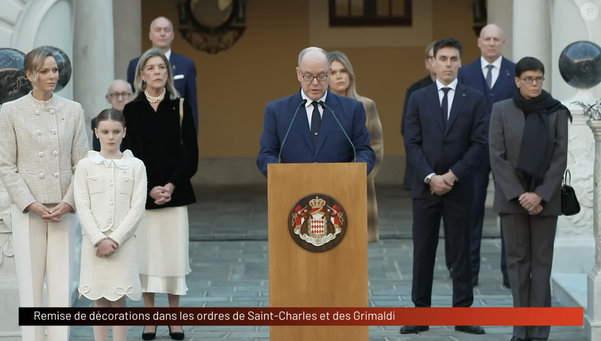 Photo : La princesse Charlene a opté pour deux looks différents, dont ...