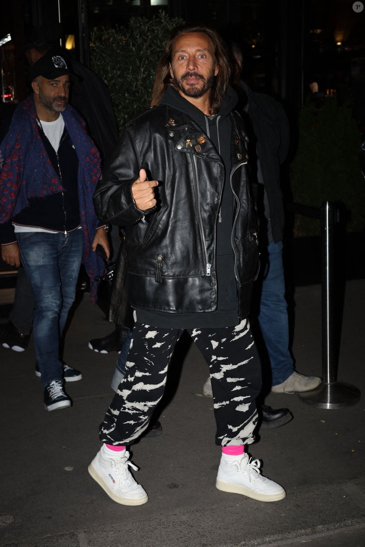 Photo : Exclusif - Bob Sinclar sort d'un dîner à l'Atelier de Joel ...