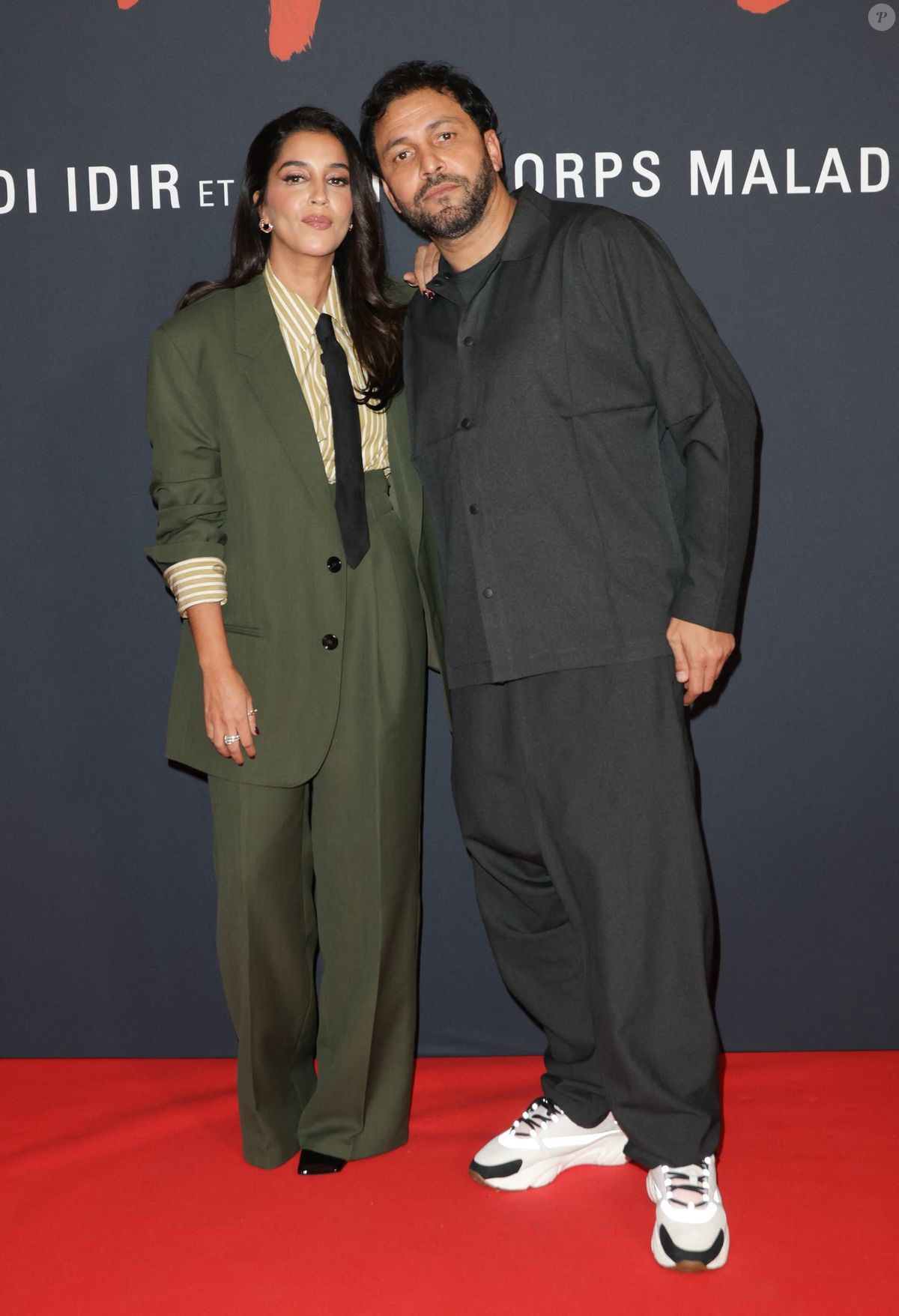 Photo : Leïla Bekhti et Jean-Rachid Kallouche (producteur) lors de l ...