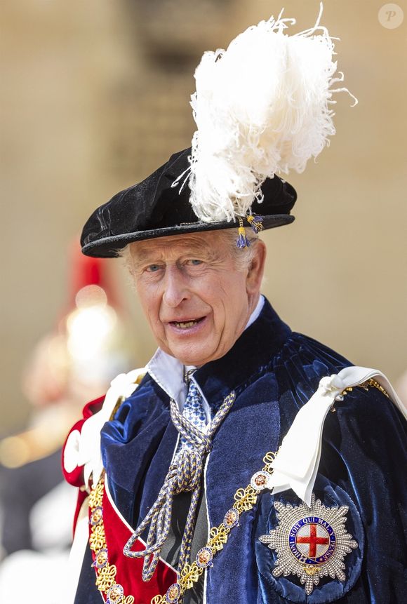 Photo : De son côté, le roi Charles III prépare quant à lui ses ...