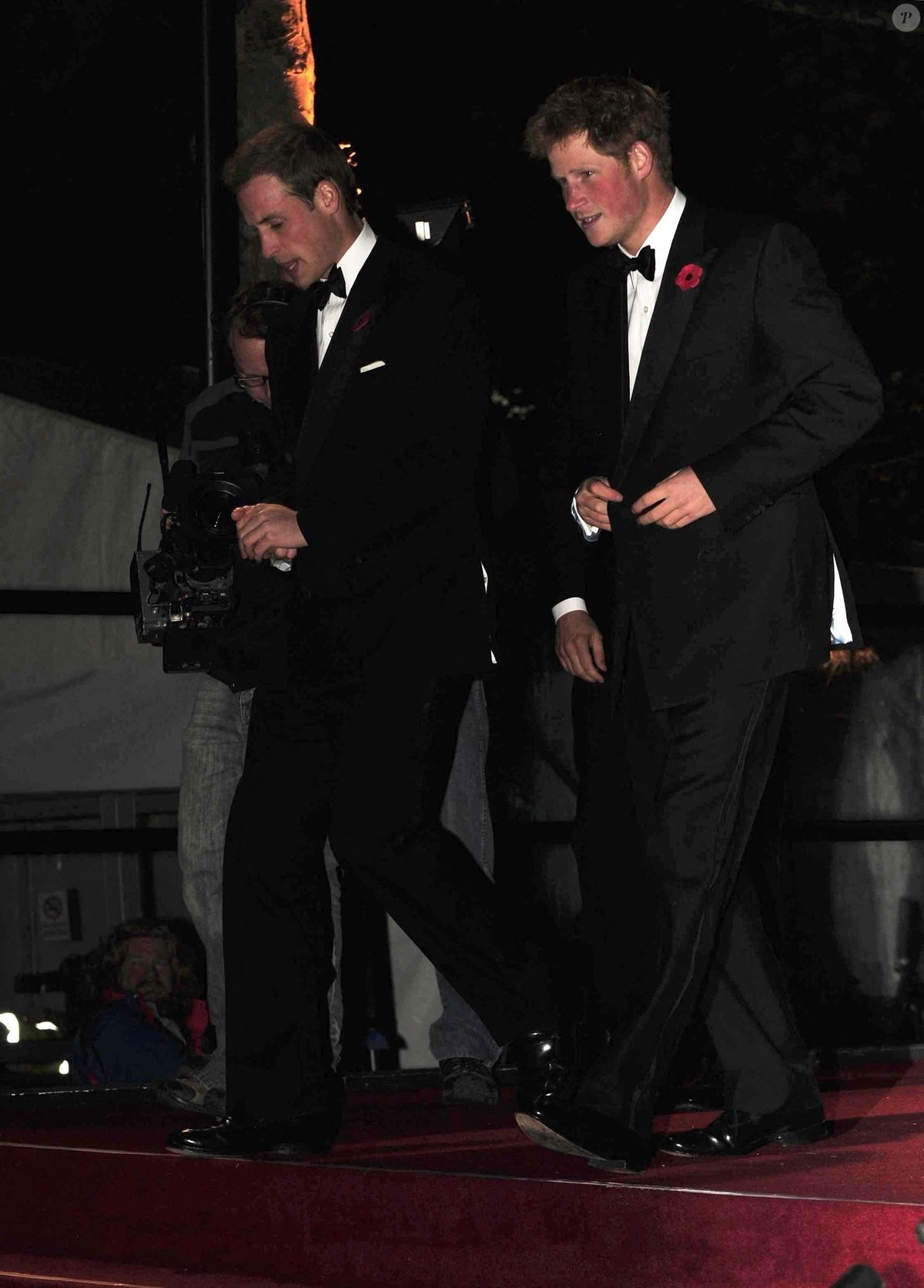 Photo : Prince William et Prince Harry à Londres Backgrid USA ...