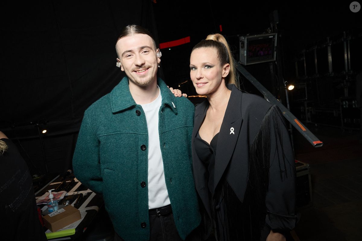 Photo : Exclusif - Pierre Garnier, Lorie (Laure Pester) - Studio ...