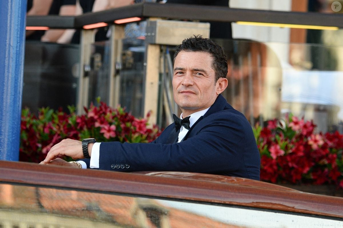 Photo : Orlando Bloom a été vu à Venise, en Italie, avant le mariage de Jeff Bezos et Lauren ...
