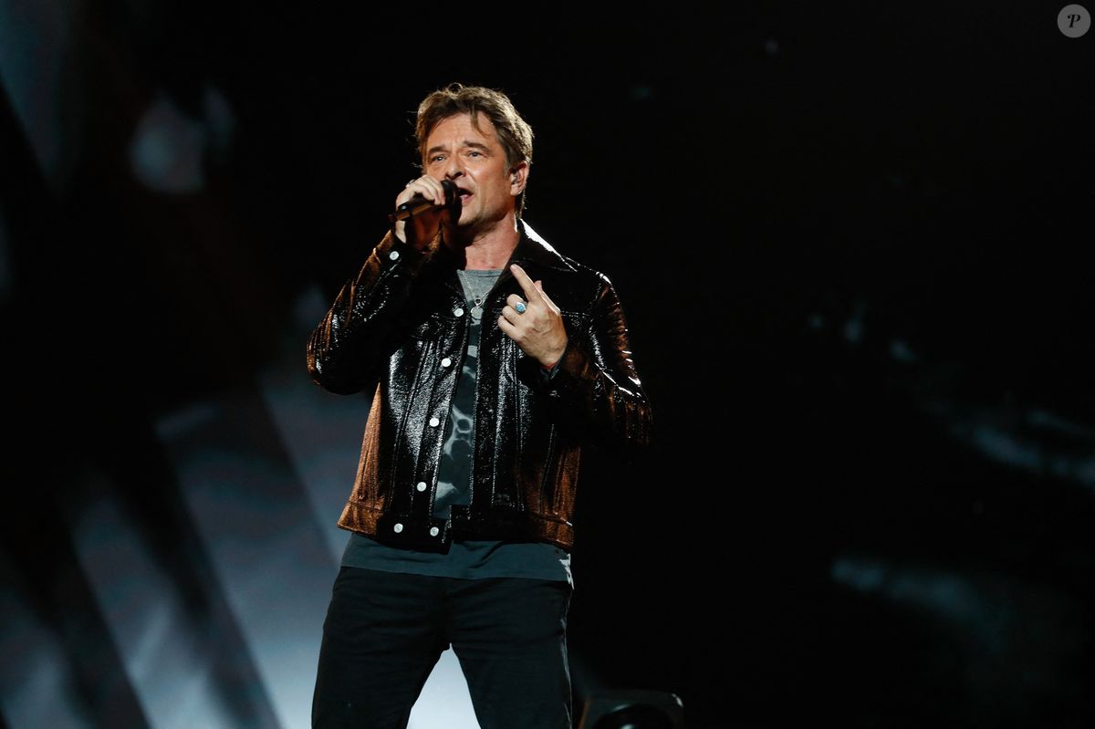 Photo : Exclusif - David Hallyday - Enregistrement de l'émission "M6 ...