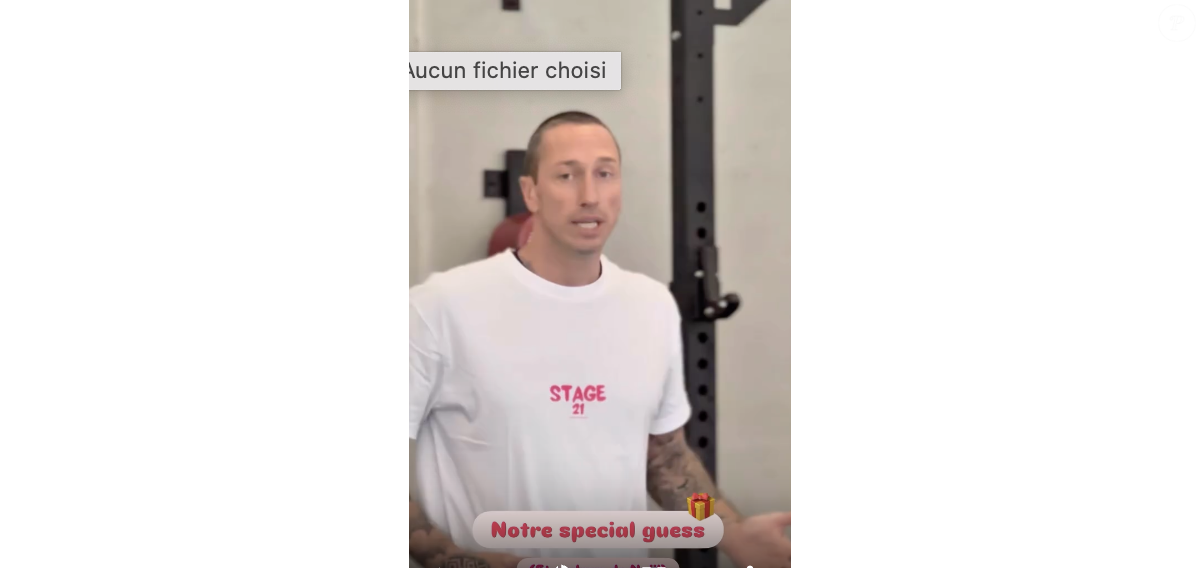 Vidéo : Frédérick Bousquet, Instagram - Purepeople