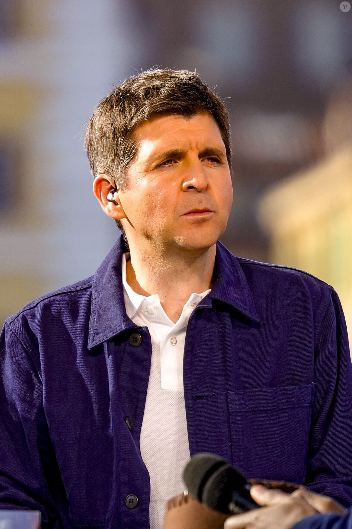 Photo : L'émission Télématin sur France 2 en direct sur le port de ...