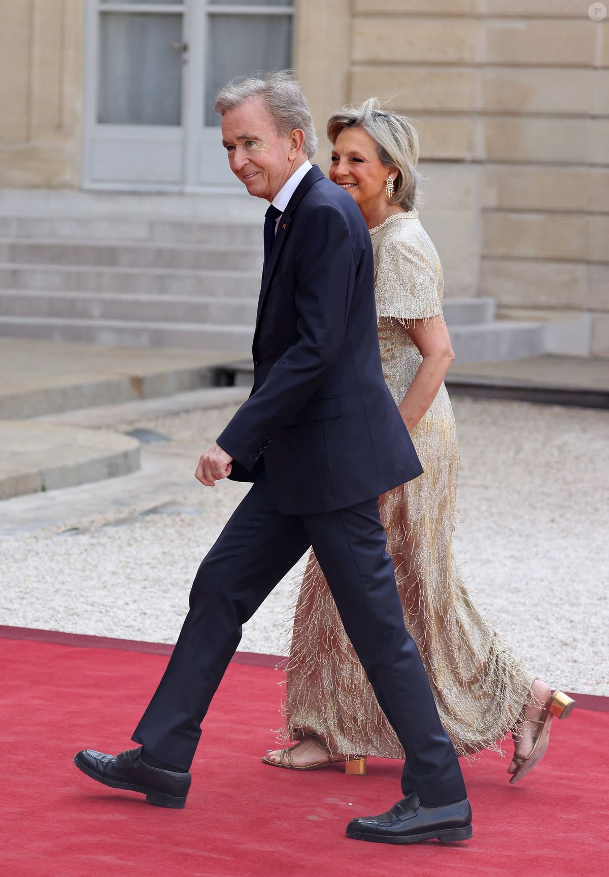 Photo : Bernard Arnault et sa femme Hélène Mercier-Arnault - Dîner d ...