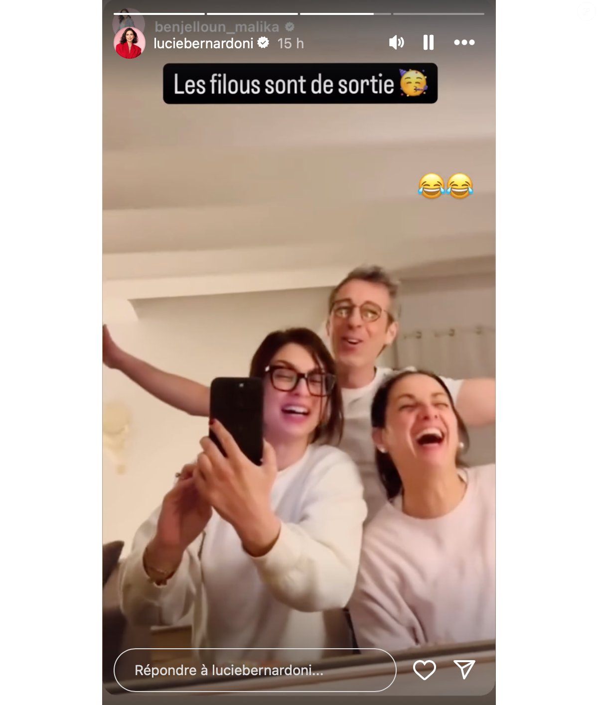 Photo : Dans l’une d’elles, Michael Goldman est apparu par surprise ...
