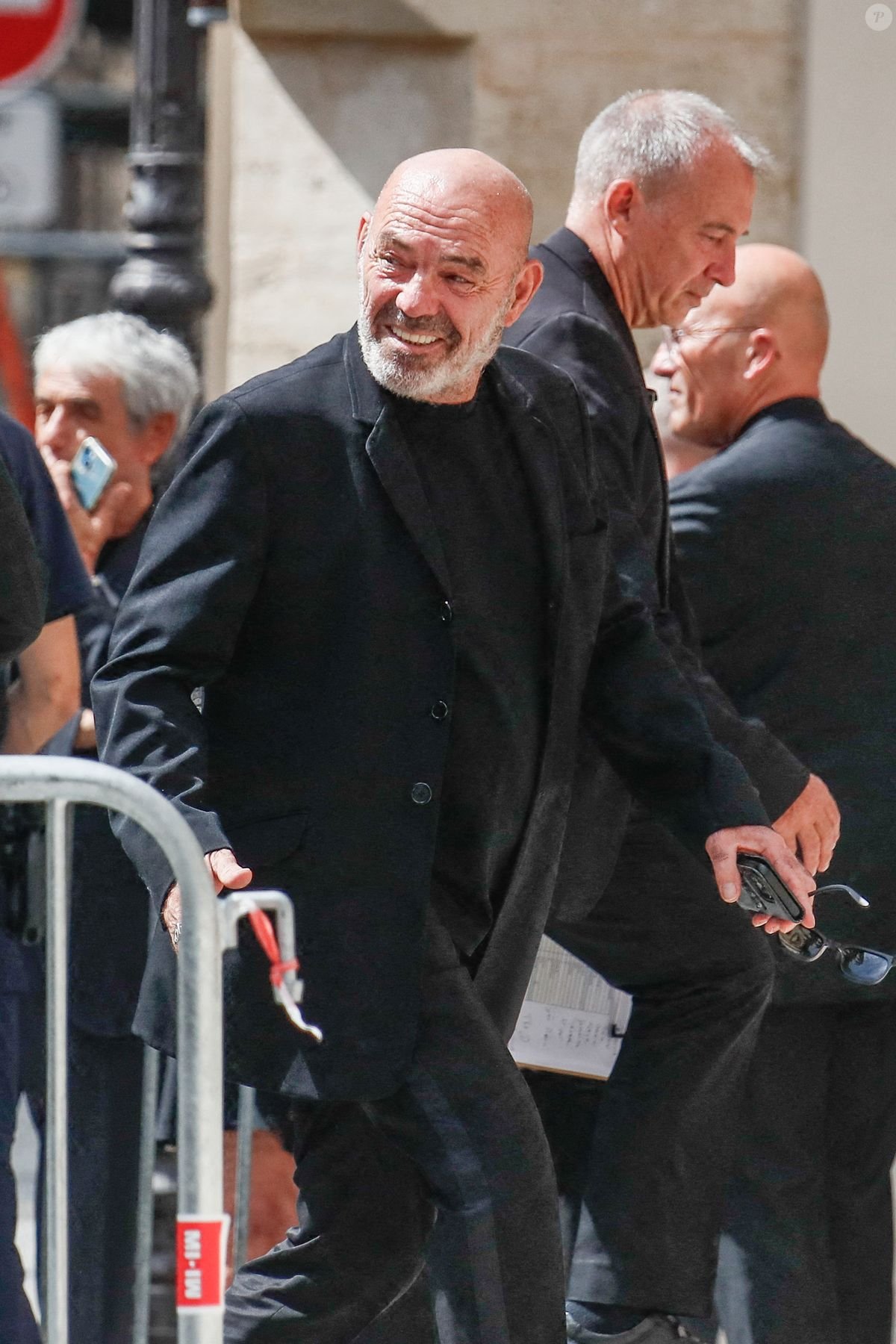 Photo : Philippe Corti - Arrivées aux obsèques de Thierry Ardisson en l ...