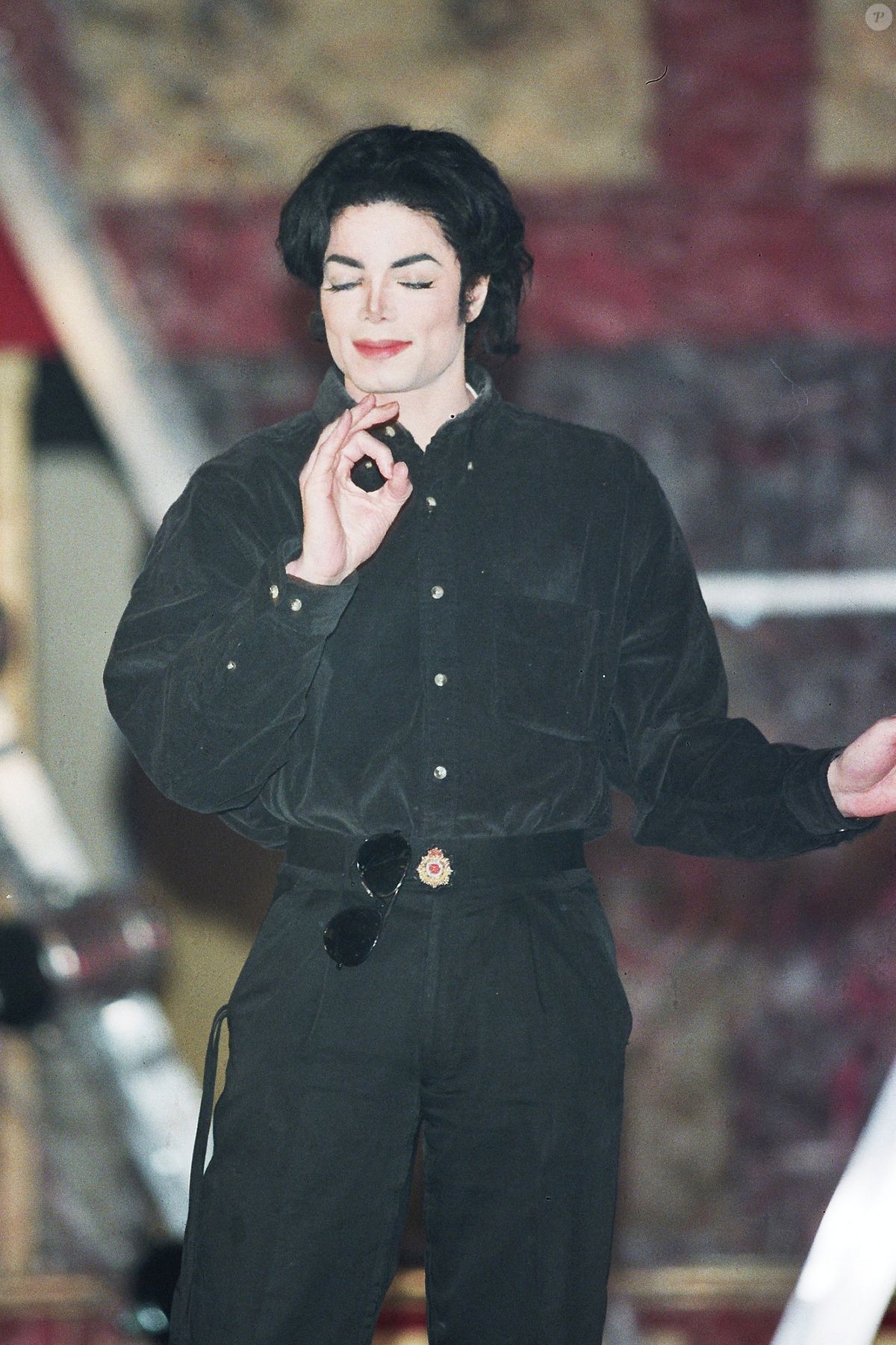 Photo : Michael Jackson sur scène au Beacon Theatre à New York, NY, USA ...