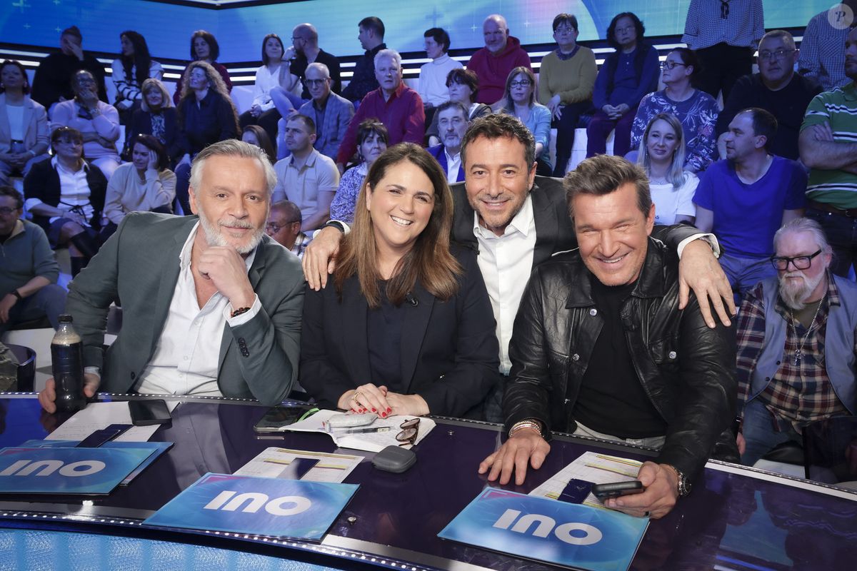 Photo : Jean-Michel Maire, Valérie Benaim, Bernard Montiel, Benjamin ...