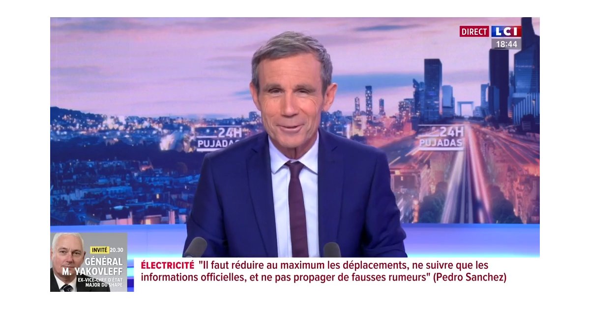 "Un heureux événement est attendu !" : David Pujadas annonce la ...