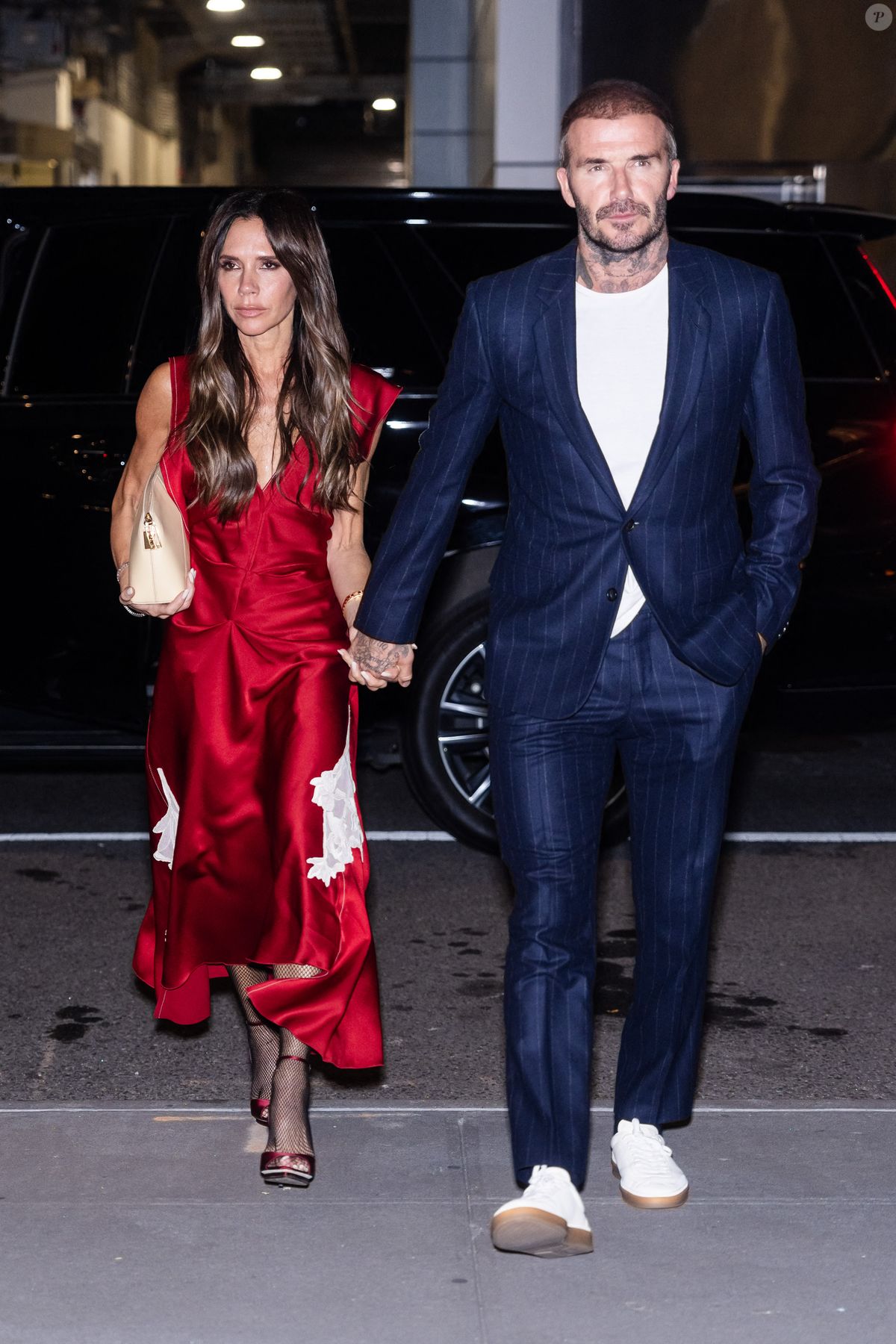 Photo : Exclusif - David Beckham et sa femme Victoria Beckham vont ...