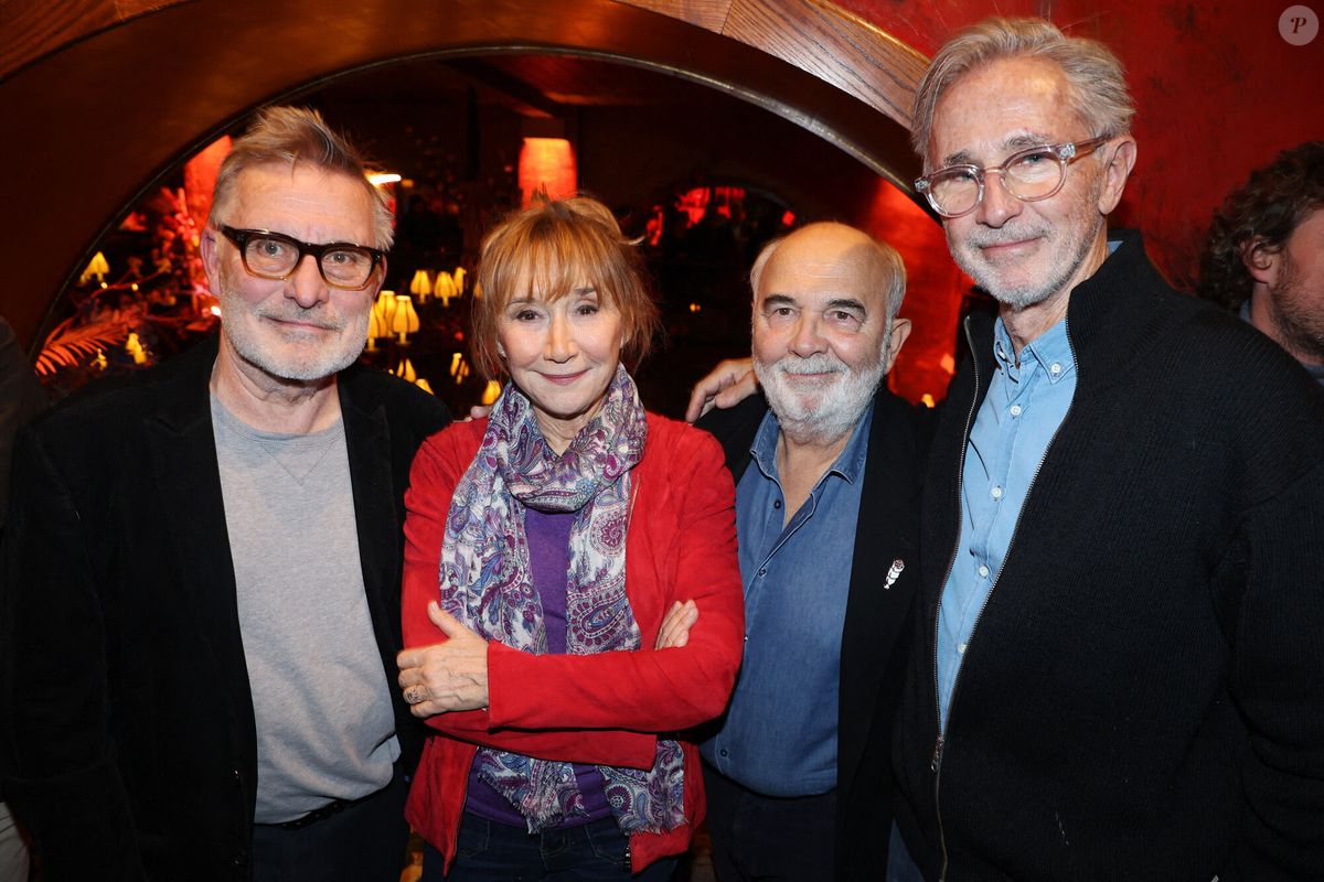 Photo : Exclusif - Bruno Moynot, Gérard Jugnot, Marie-Anne Chazel et ...