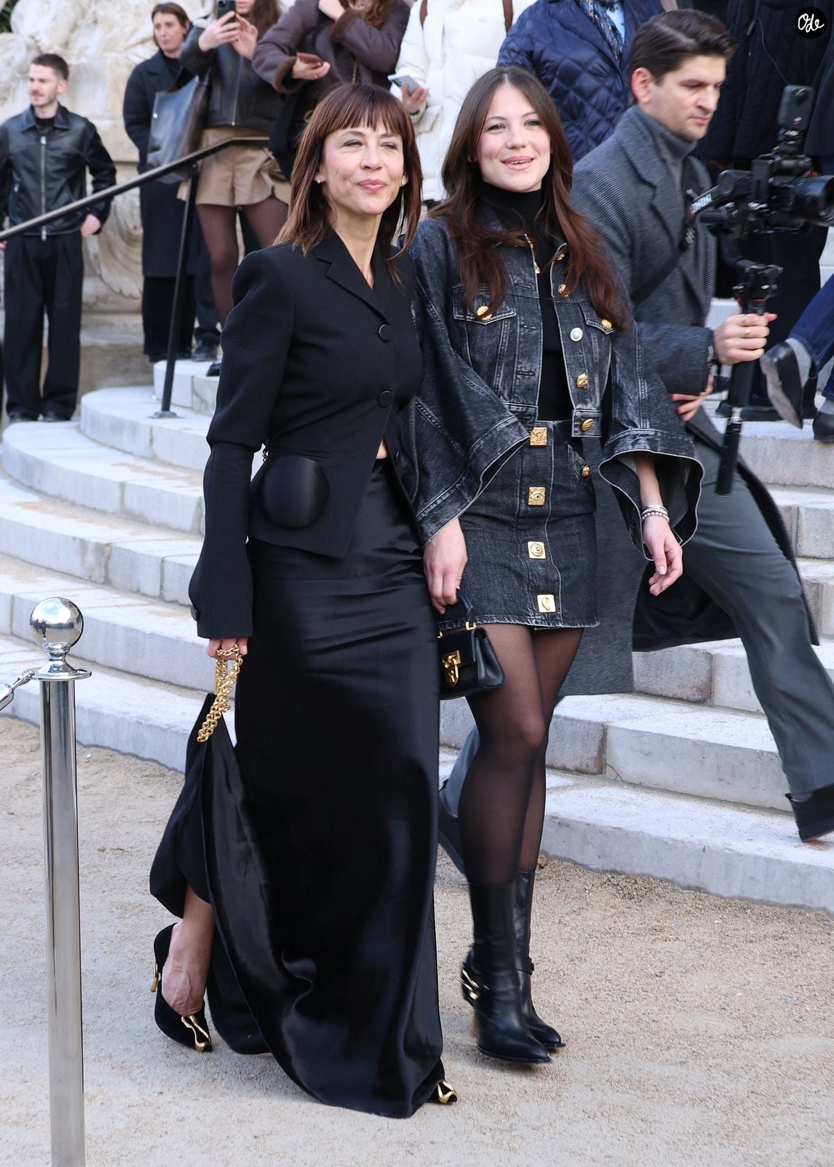 Photo : Sophie Marceau et sa fille Juliette Lemley au défilé ...
