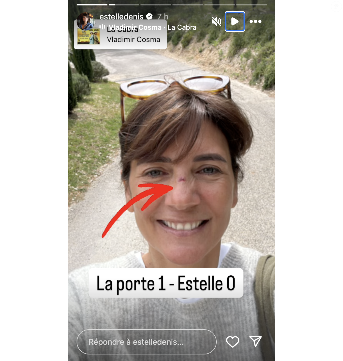 Photo : "La porte 1 - Estelle 0", a-t-elle préféré s'en amuser en ...